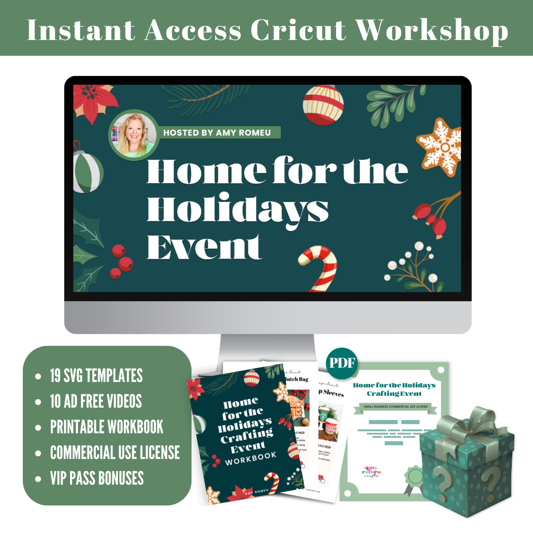 Home for the Holidays Crafting Event Replay & VIP Pass – Amy Romeu